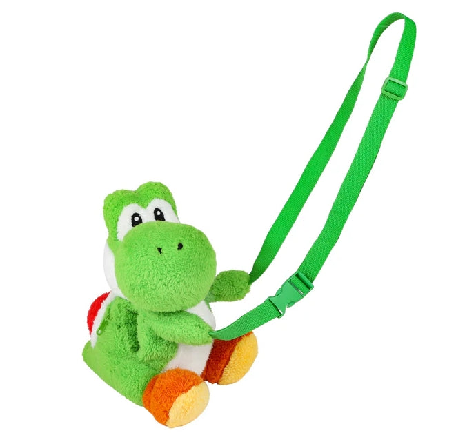 Super Nintendo World Yoshi Hand Warmer with Shoulder Strap – Plush Cro ...