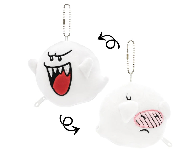 Super Nintendo World Reversible Mascot Plush Keychain – Boo (Teresa ...