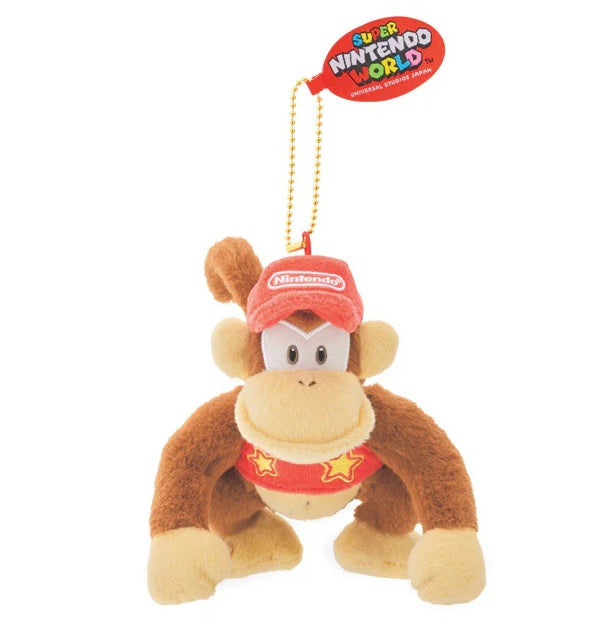 Super Nintendo World Diddy Kong Plush Keychain [USJ Exclusive] – TokyoLume