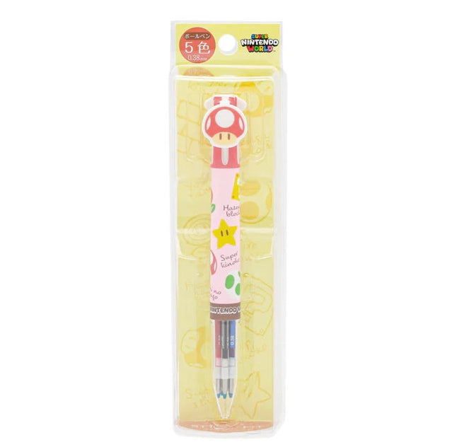 Super Nintendo World 5-Color Gel Ink Ballpoint Pen [USJ Exclusive ...