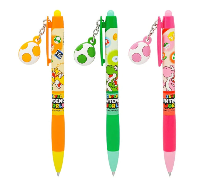 Super Nintendo World Yoshi Ballpoint Pen Set (3 pcs) [USJ Exclusive ...