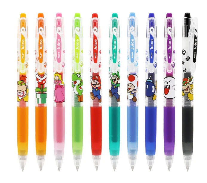 Super Nintendo World Ballpoint Pen Set (10 pcs, Multicolor) [USJ Exclu ...