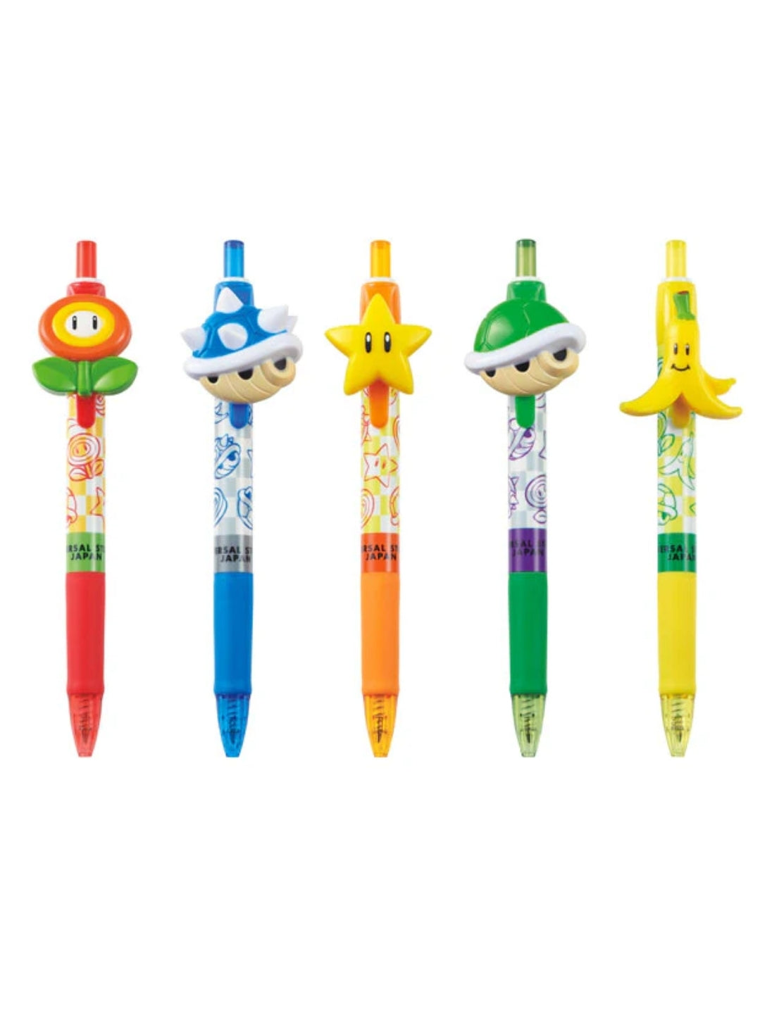 Super Nintendo World – Mario Kart Ballpoint Pen Set (5-Pack, USJ Exclu ...